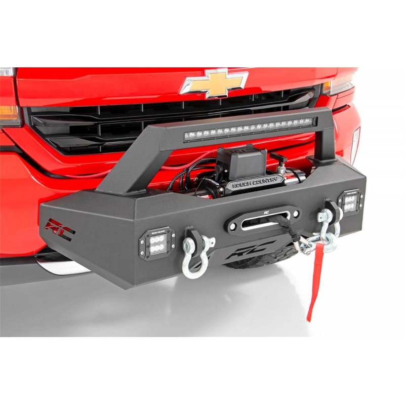 Hidden Winch Bumper Chevy Silverado 1500 2WD/4WD, 46% OFF