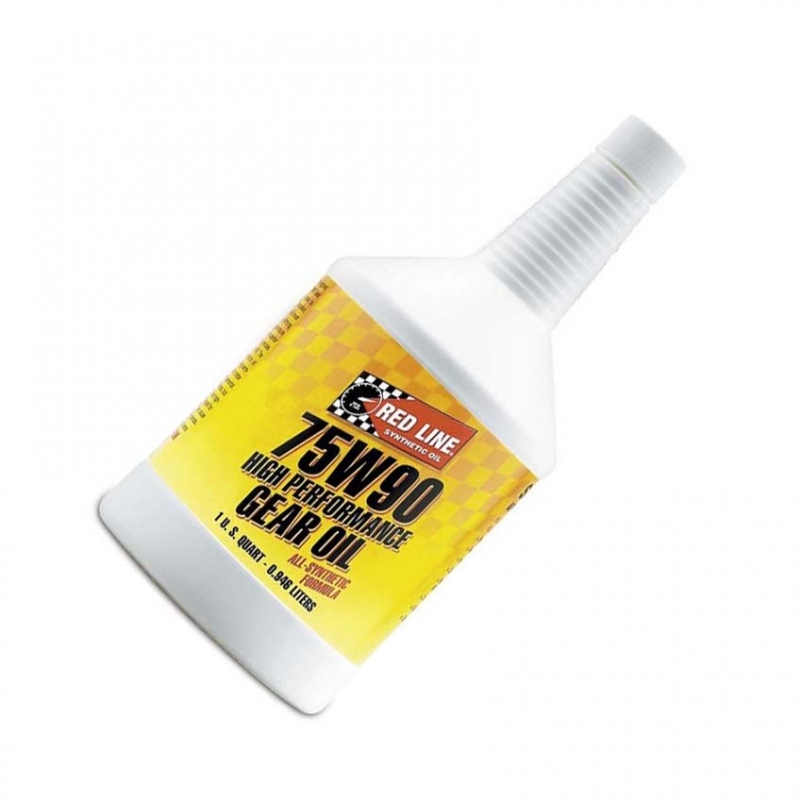 Gl-5 75w-90 Red Line 75W90 GL-5 Gear Oil - Fully Synthetic 1 Quart ...